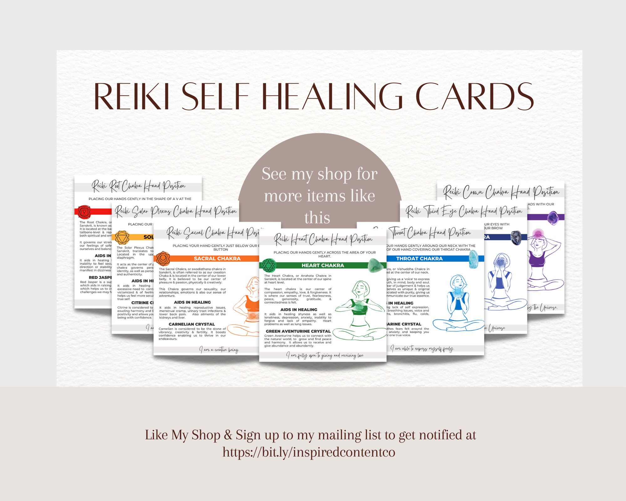 Reiki Marketing Brochure Reiki Brochure for Your Energy - Etsy UK