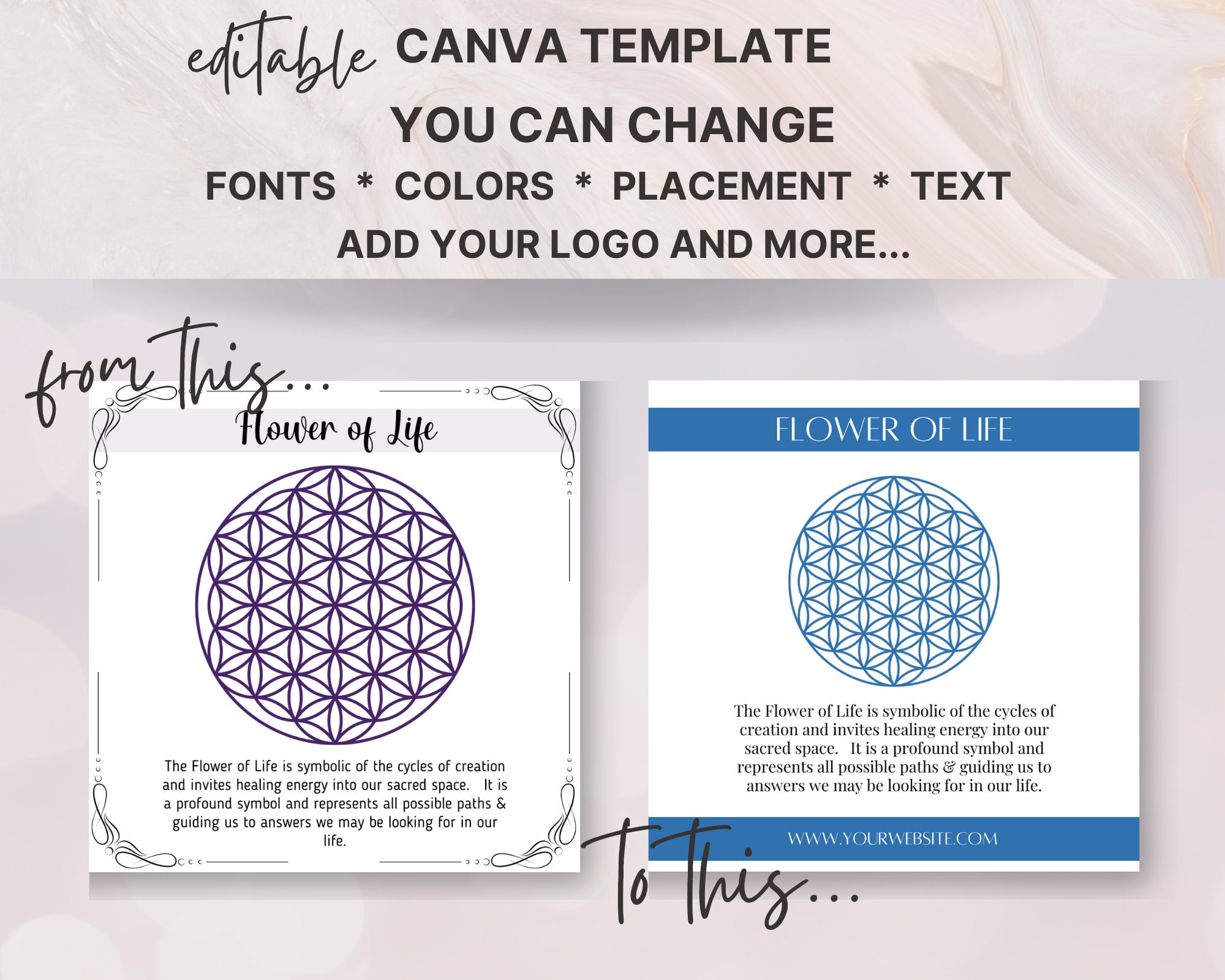 Grid for Crystals Printable Grid Cards Chakra Crystal Grid - Etsy