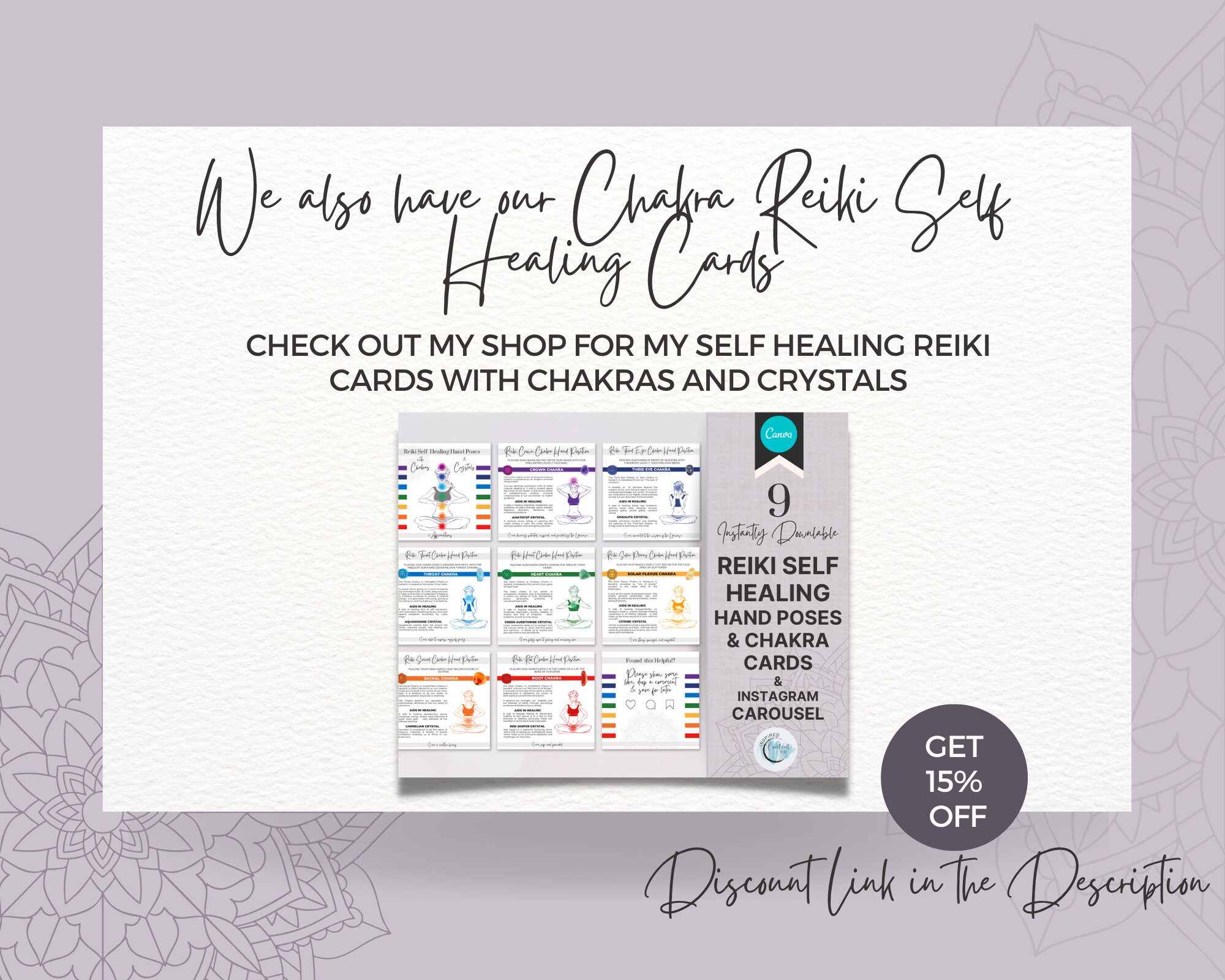 Reiki Brochure Reiki Marketing Canva Brochure for Your Energy - Etsy ...