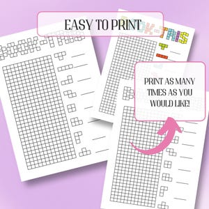 Printable Book Tracker, Monthly Log Game, Reading Habit, Books to Read ...