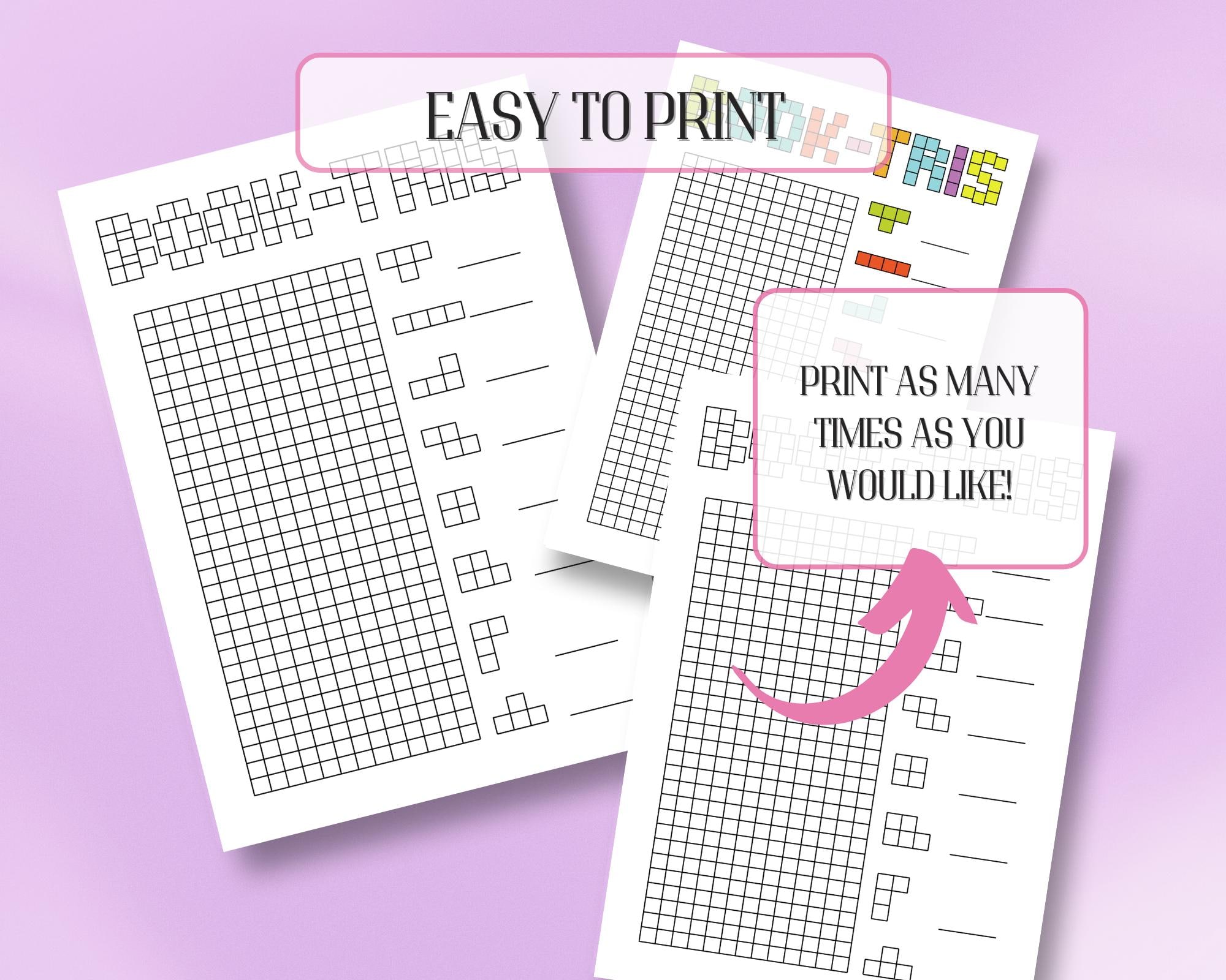 Printable Book Tracker, Monthly Log Game, Reading Habit, Books to Read ...