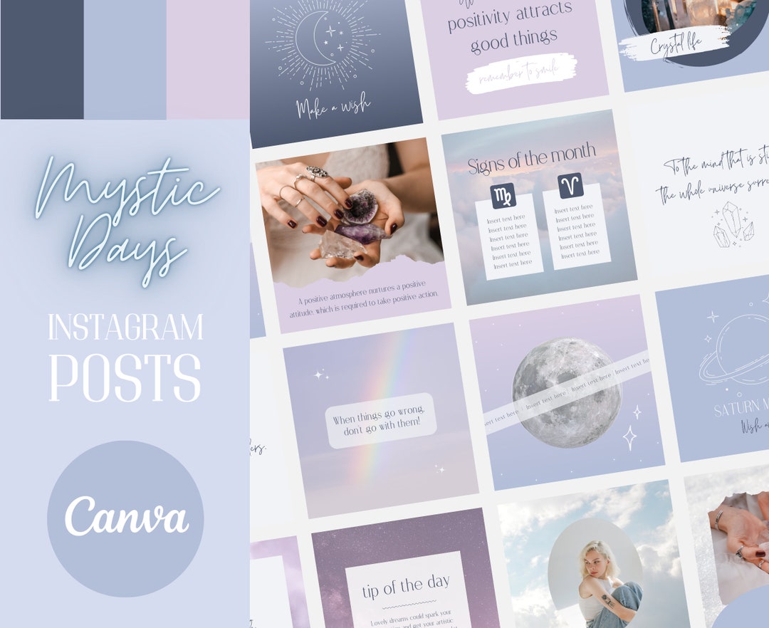 35 Spiritual Instagram Post Templates | Spiritual Instagram Templates ...