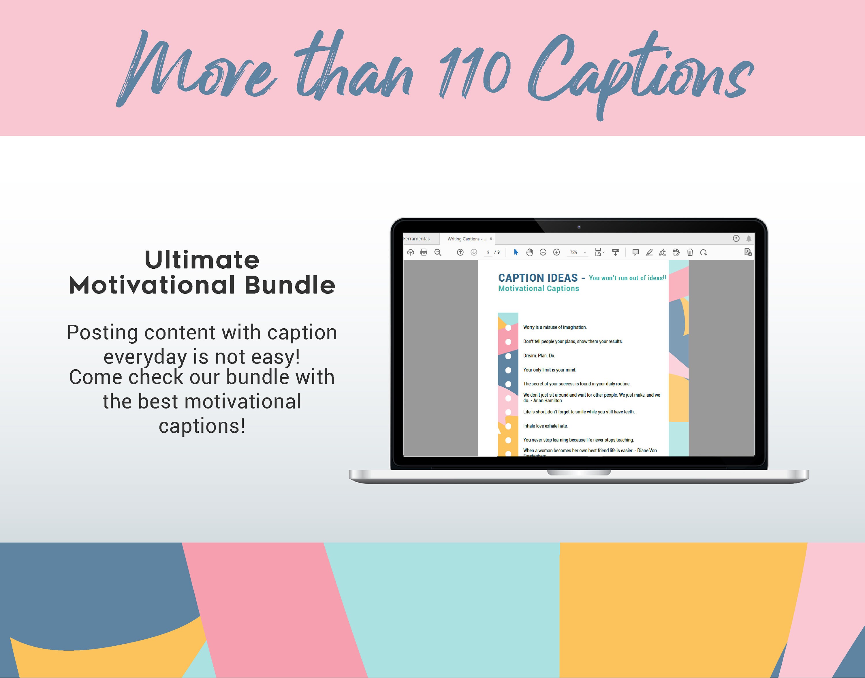 110 Instagram Motivational and Inspirational Captions Coach Instagram ...