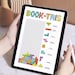 Printable Book Tracker, Monthly Log Game, Reading Habit, Books to Read ...