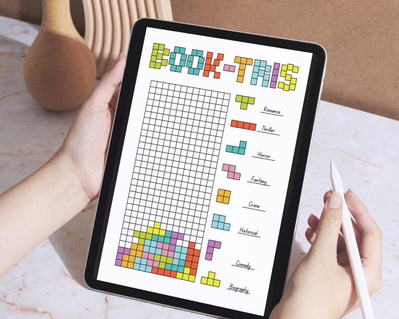 Printable Book Tracker, Monthly Log Game, Reading Habit, Books to Read ...