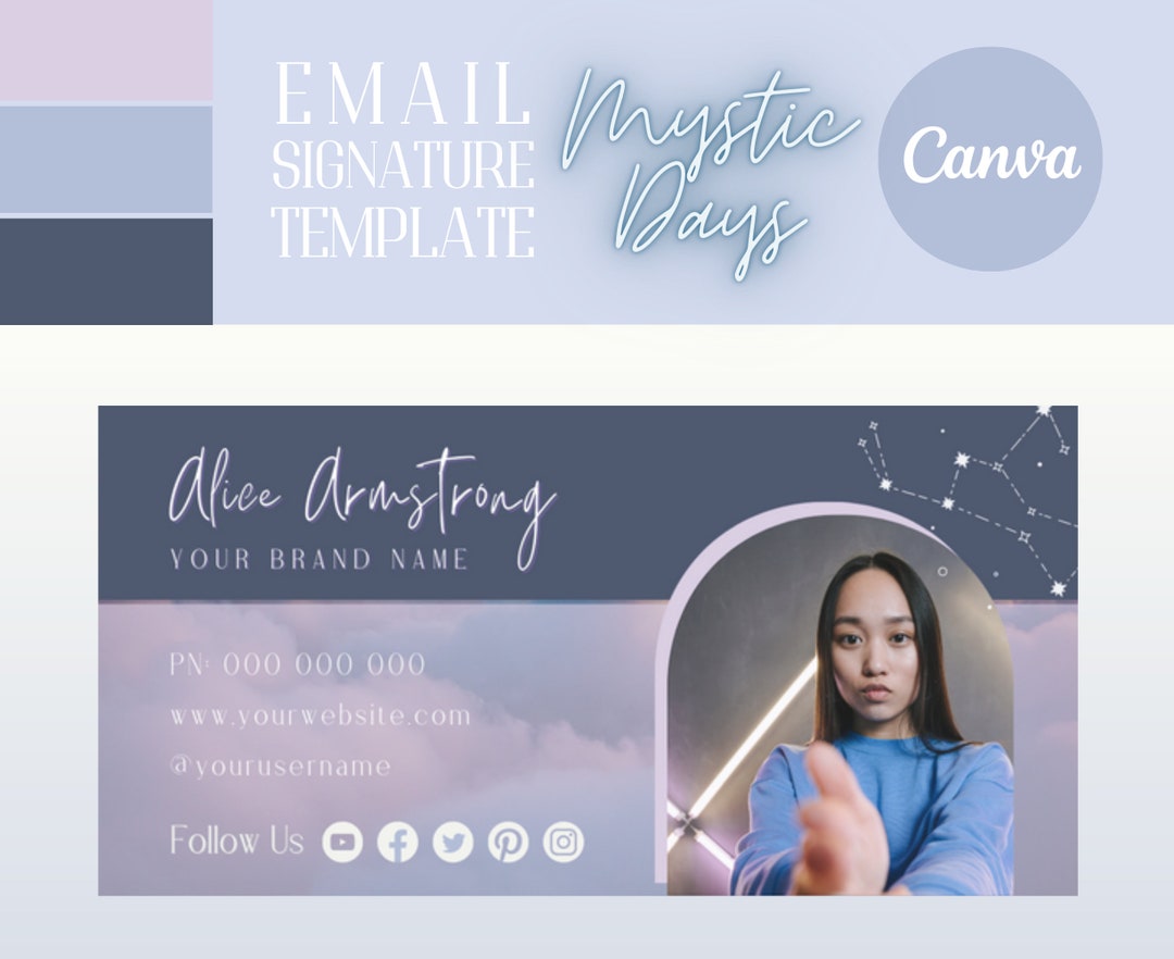 Spiritual Email Signature | Email Signature Design | Spiritual Email ...