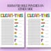 Printable Cleaning Tracker, House Chores Game, Fun Habit, Clean Task ...