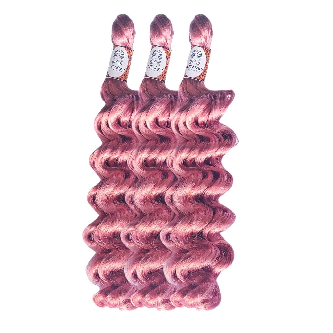 Silky Loose Curls/water Wave/spanish Braids/prestretched/boho Braids/30 ...