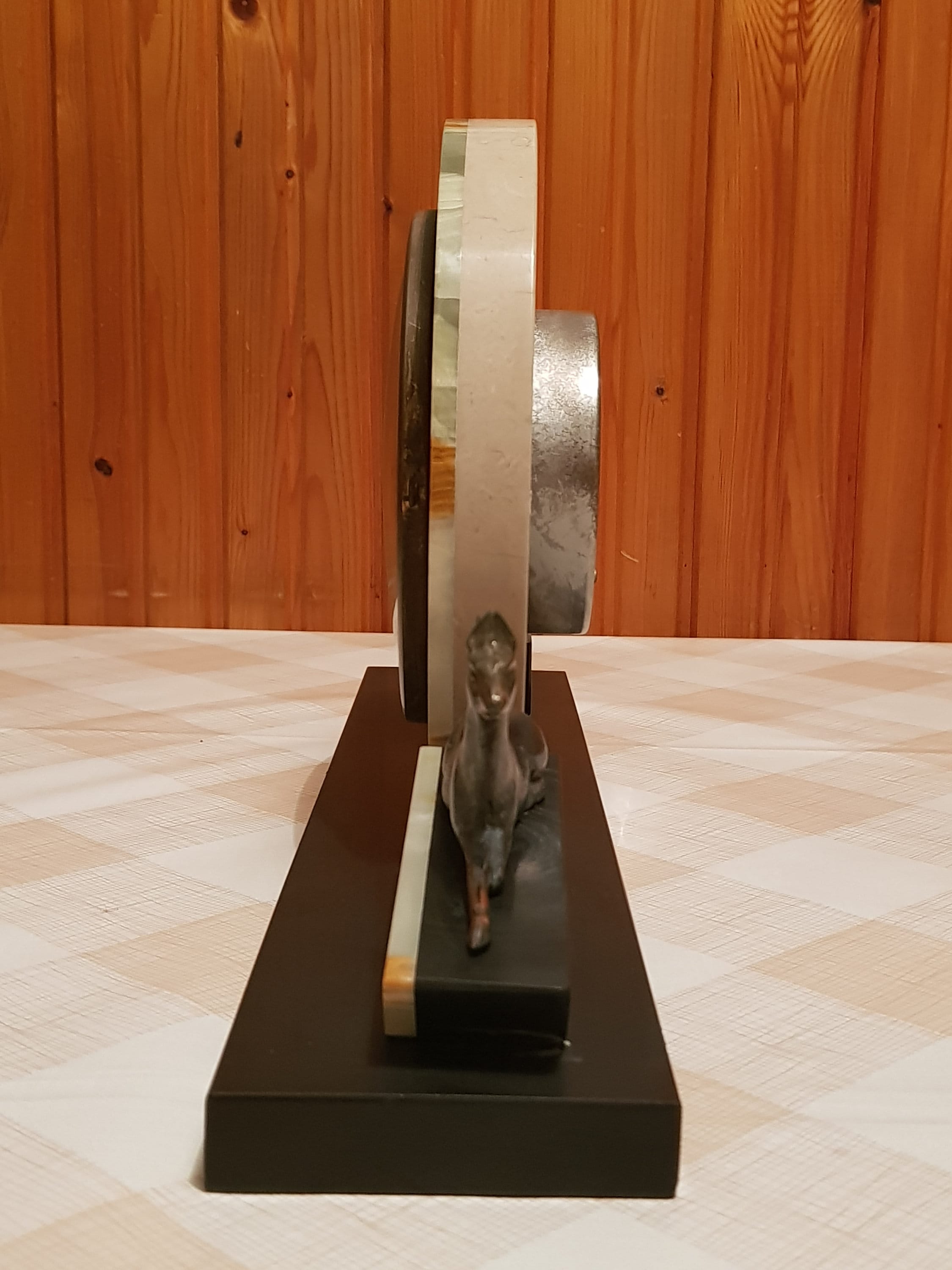 Art Deco Antique Marble Fireplace Clock 1920s. - Etsy