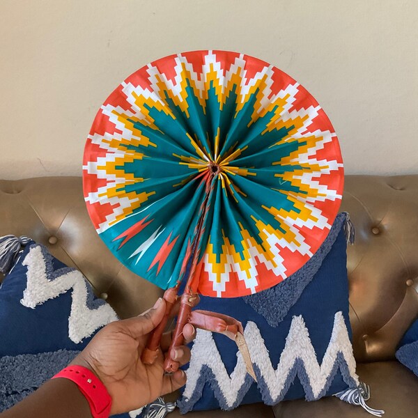 African Hand Fan - Etsy