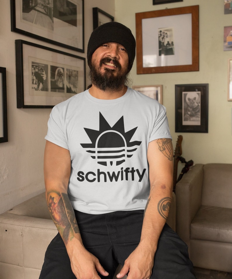 Rick and Morty Get Swifty Short Sleeve Tee - Etsy