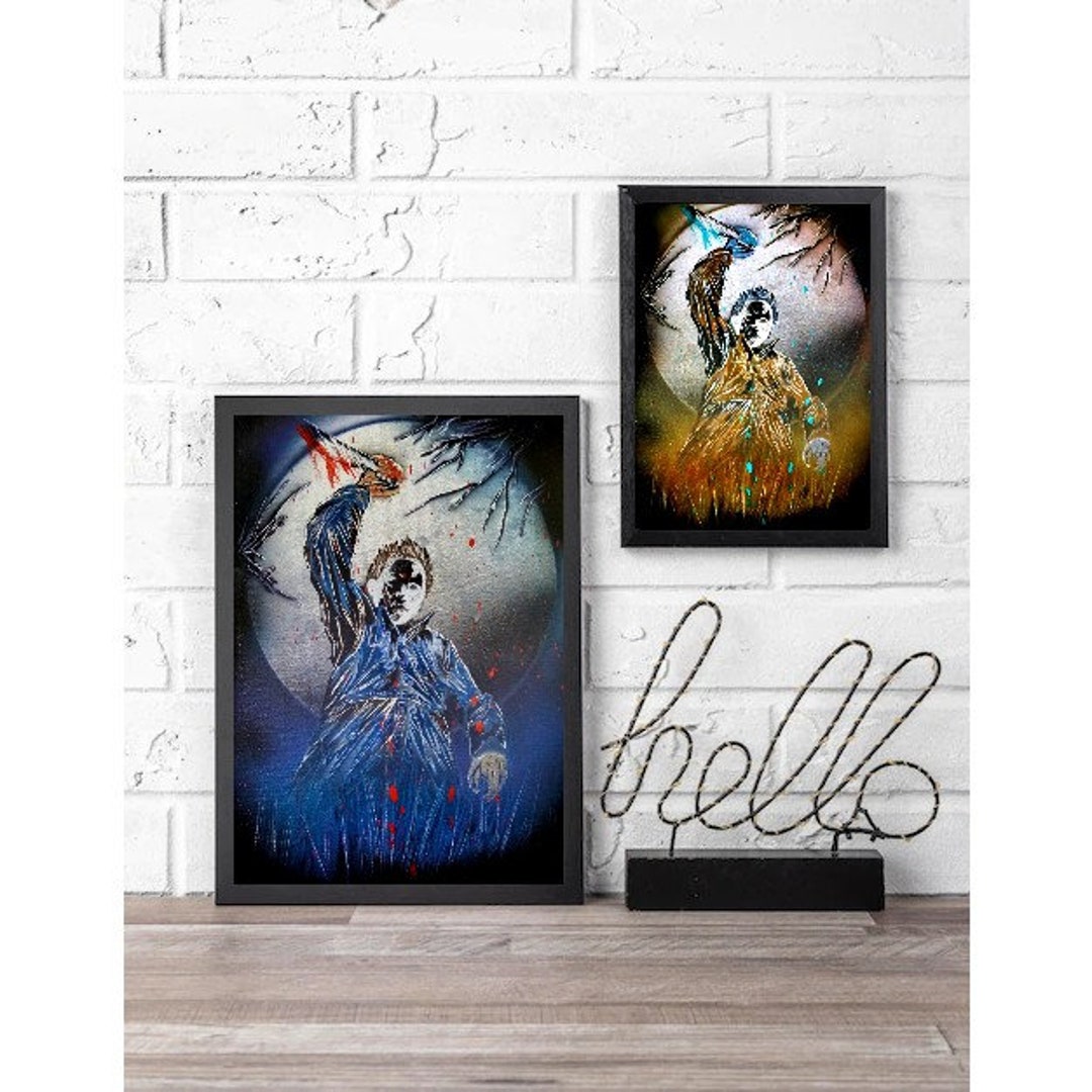 Michael Myers Gloss Print - Etsy