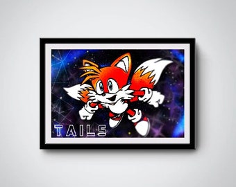Sonic the Hedgehog Poster Wall Art Home Decor Instant Download ...