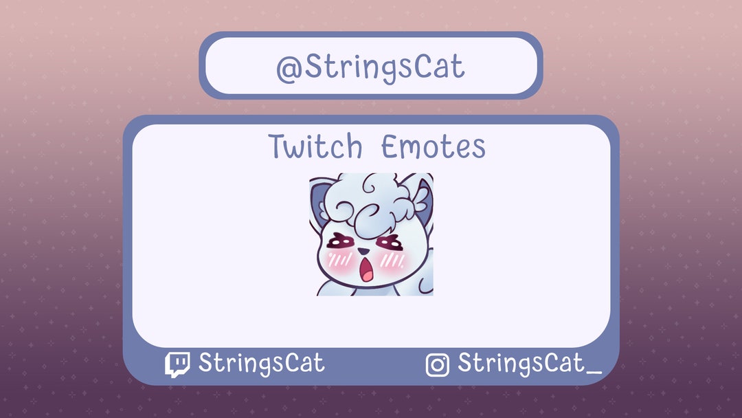 Gasm Vulpix Emote for Twitch Twitch Emotes Discord Emotes - Etsy