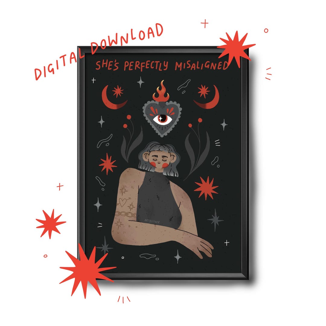 Sleep Token Alkaline DIGITAL PRINT Emo Home Decor Alt Wall Art ...