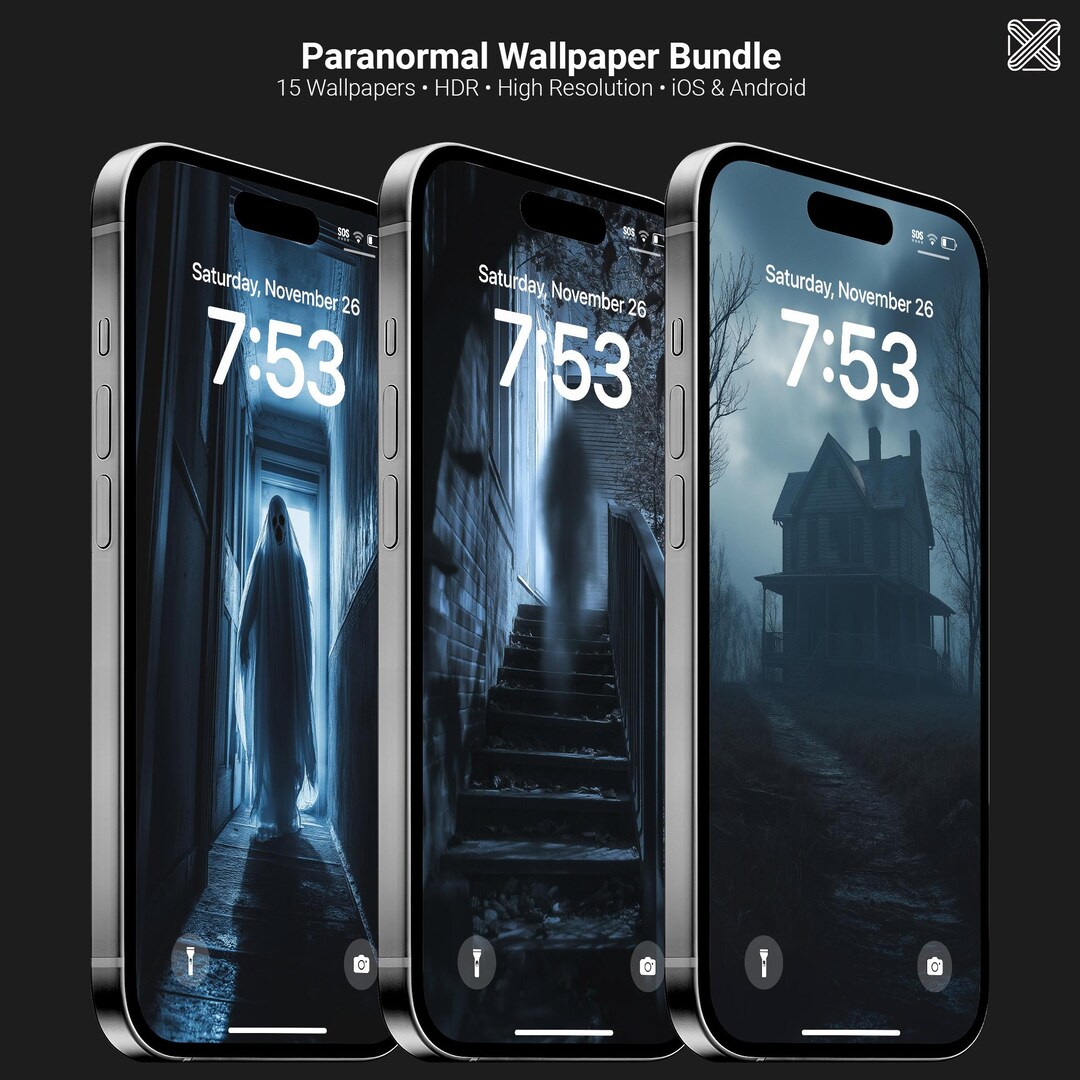 Paranormal Wallpaper Bundle - 15 High-resolution iPhone & Android ...