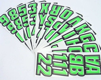 2” Snowmobile Registration Number Stickers - Etsy