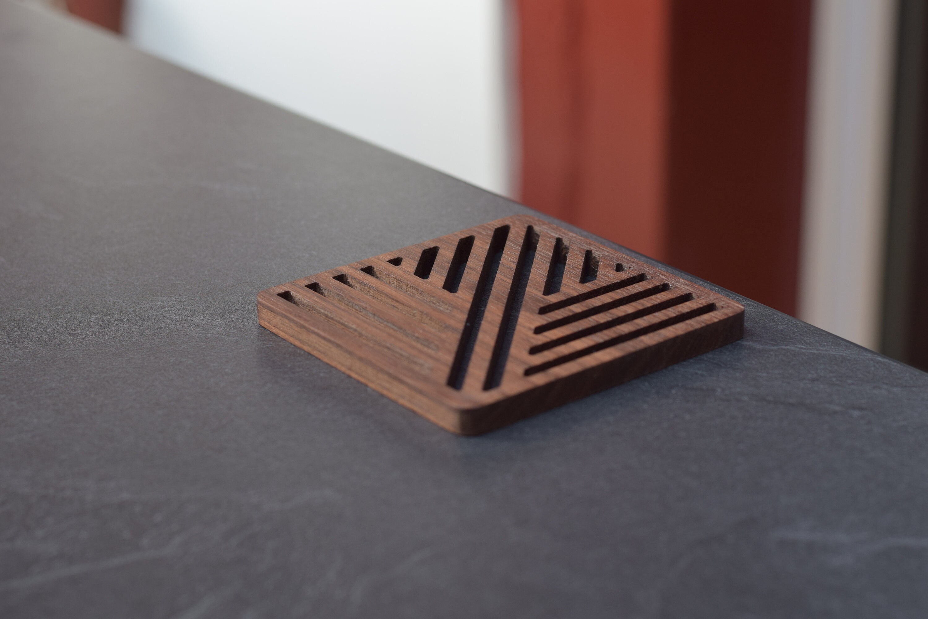 Coasters Made of Solid Wood in Different Designs - Etsy