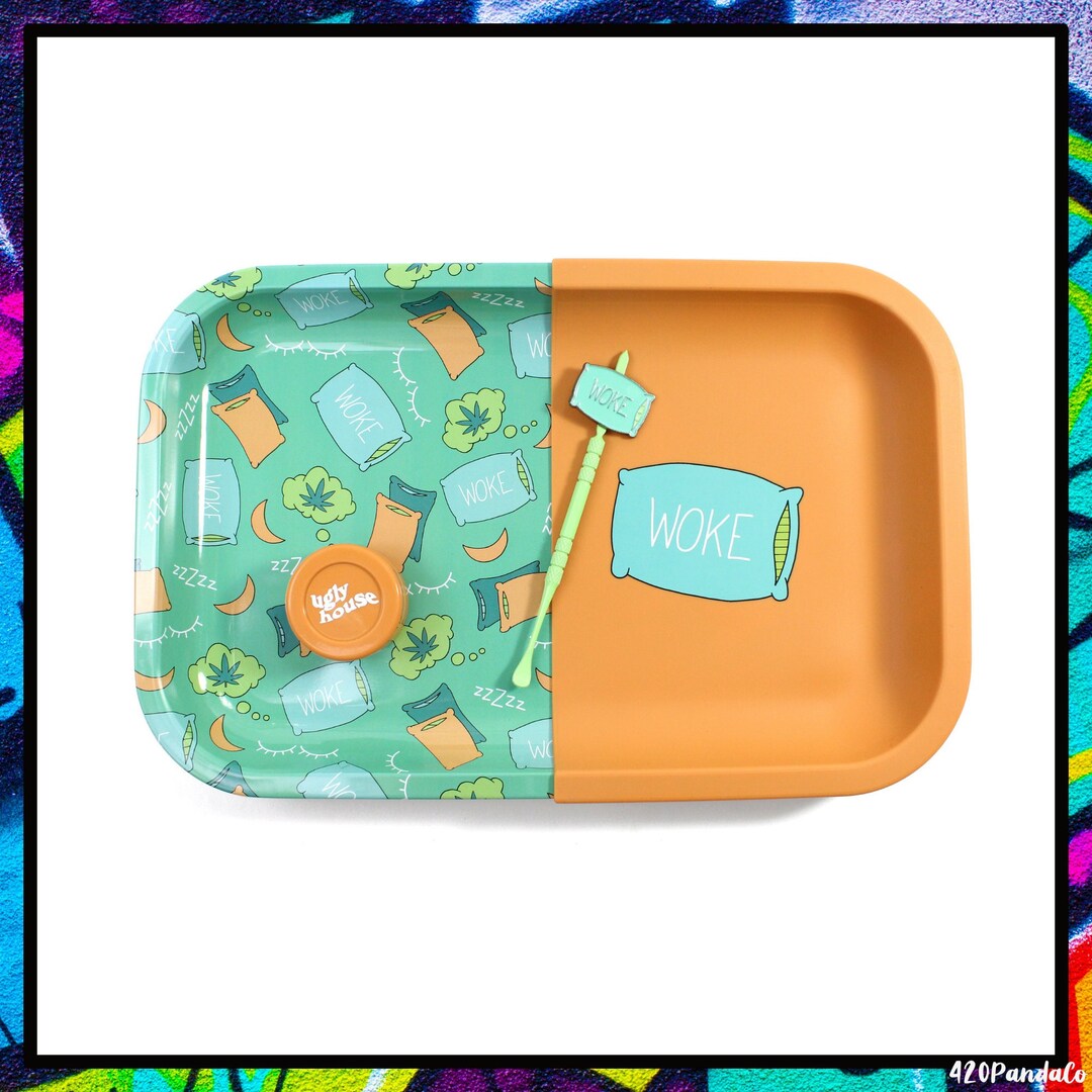 Rolling Tray Dab Kit Gift Set With Smoking Accessories Woke - Etsy