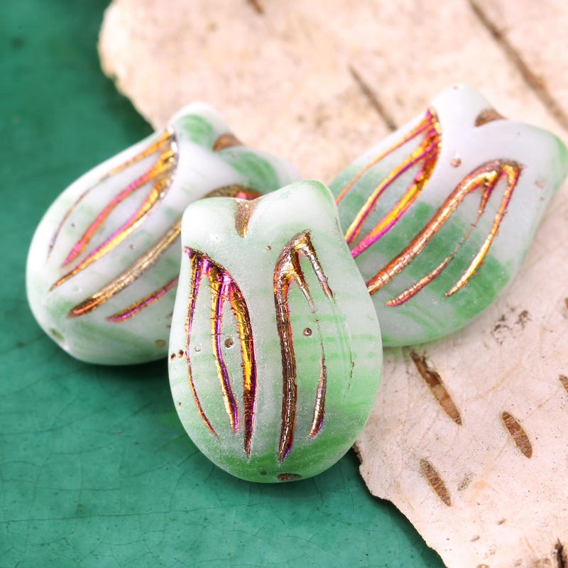 Mint Tulip - Etsy