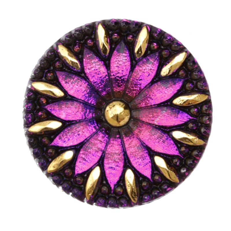 Czech Buttons 32mm Glass - Etsy