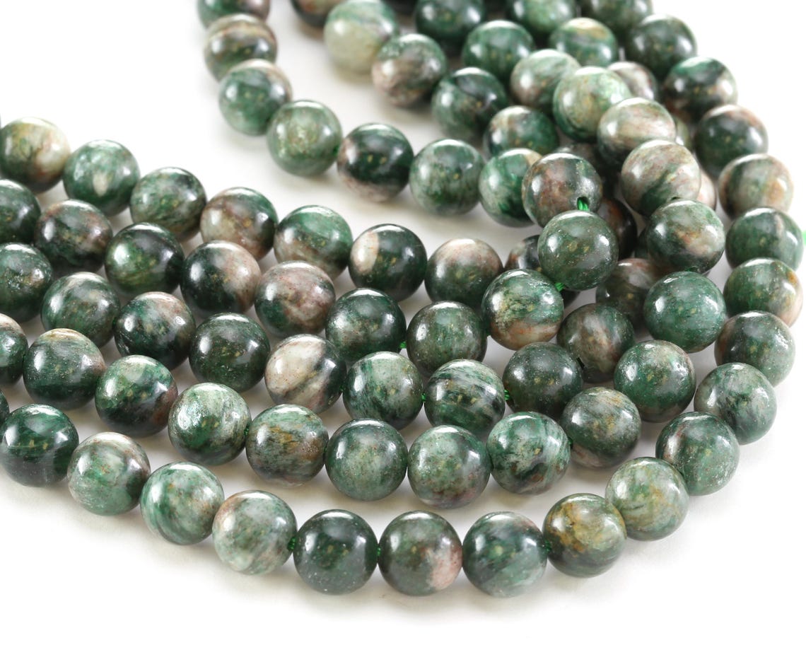Euchlorite Round 8mm Beads - Etsy