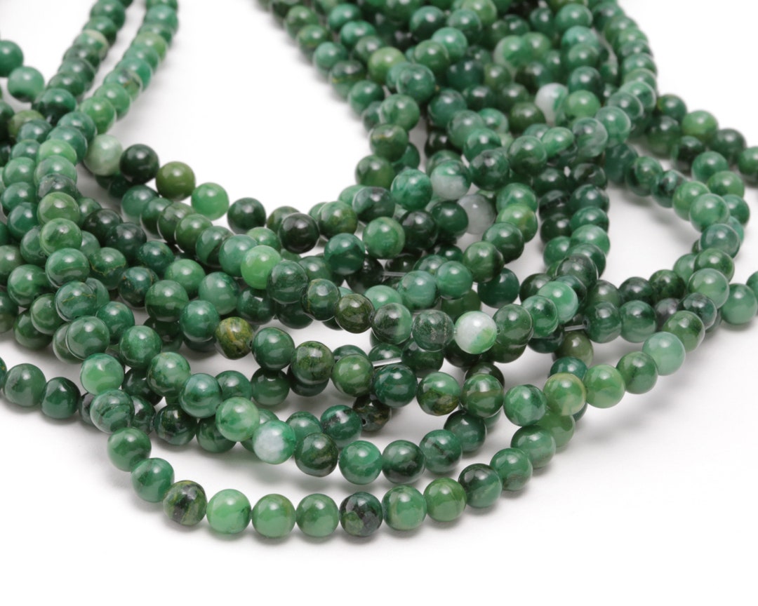Verdite Round 6mm Beads - Etsy