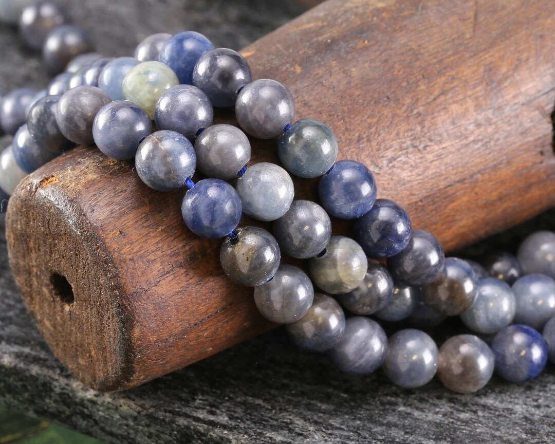 Iolite Round 6mm Beads - Etsy