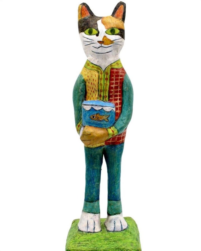 Patches, an Original Hand-crafted Paper Mache Sculpture - Etsy