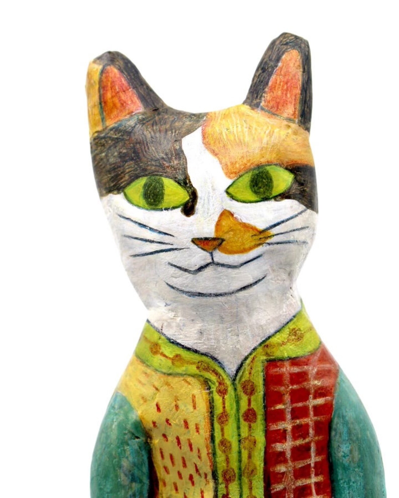 Patches, an Original Hand-crafted Paper Mache Sculpture - Etsy