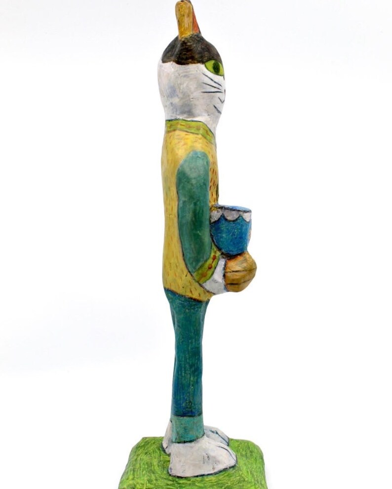 Patches, an Original Hand-crafted Paper Mache Sculpture - Etsy
