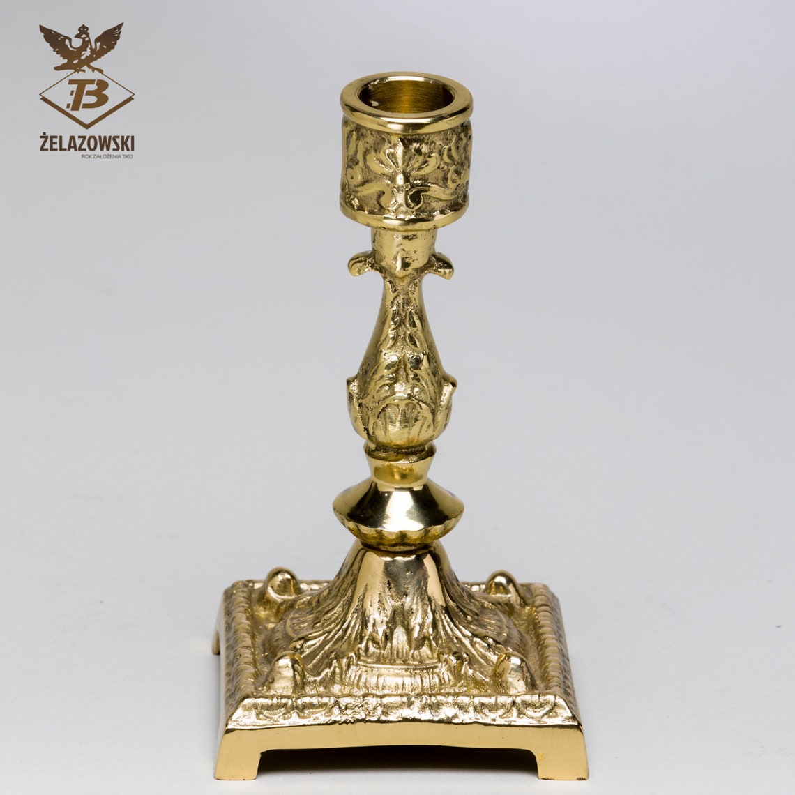 Baroque-style Brass Candlestick and Crucifix Set - Luxurious Handcrafted Altar Ensemble N25 - Etsy
