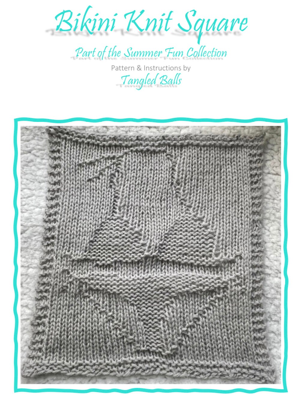 Bikini Knit Square - Etsy