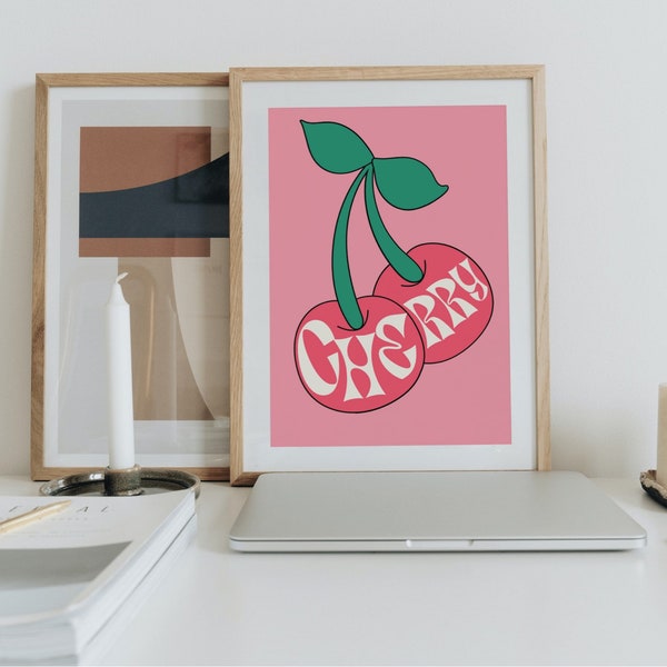 Cherry Print - Etsy