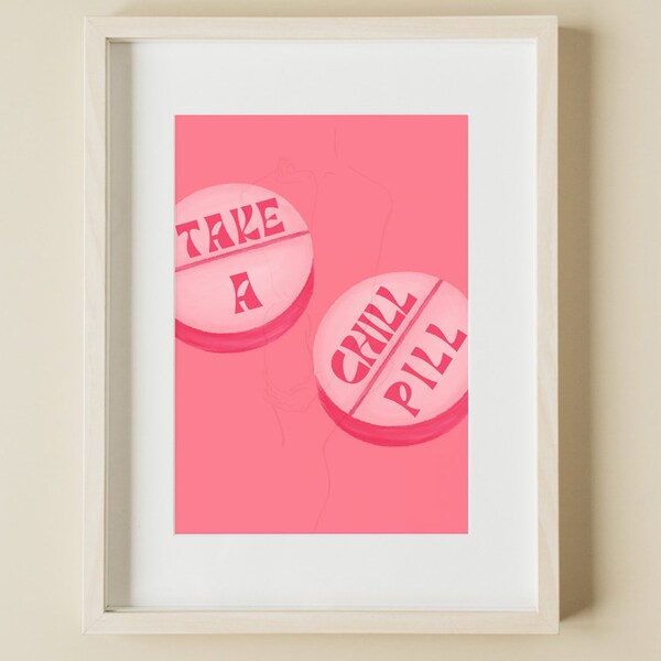 Chill Print - Etsy