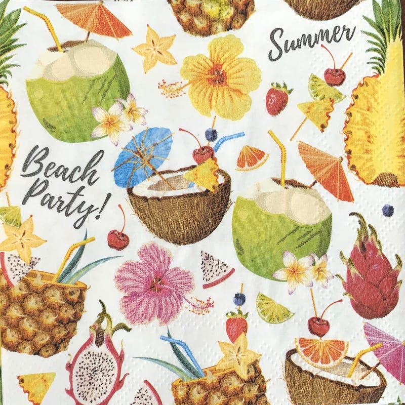 Pineapple Napkins - Etsy