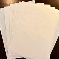 Blank Rice Paper, White Paper, Printable Rice Paper for Decoupage ...