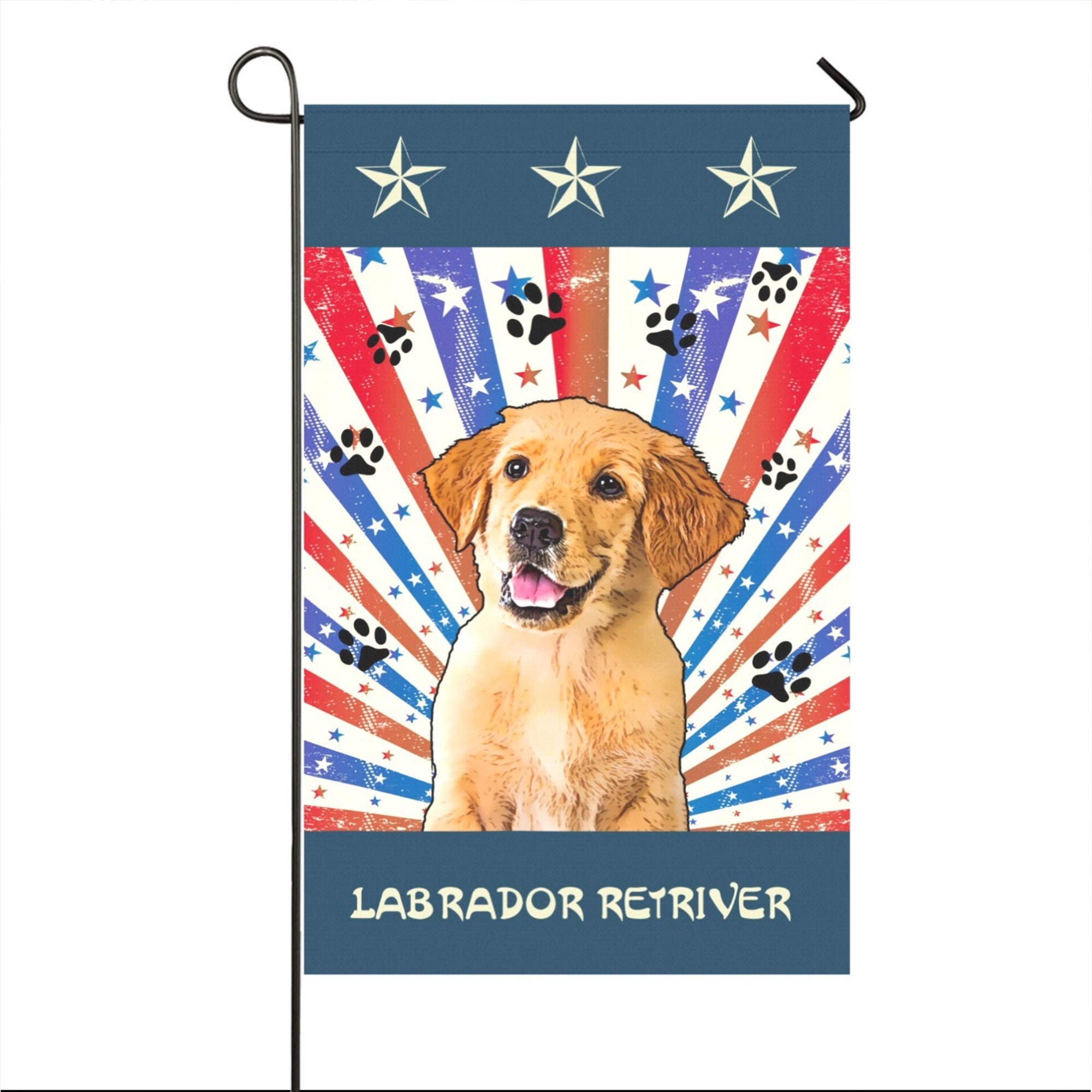 Personalized Dog Flag With Name Pet Photo Garden Flag Custom - Etsy