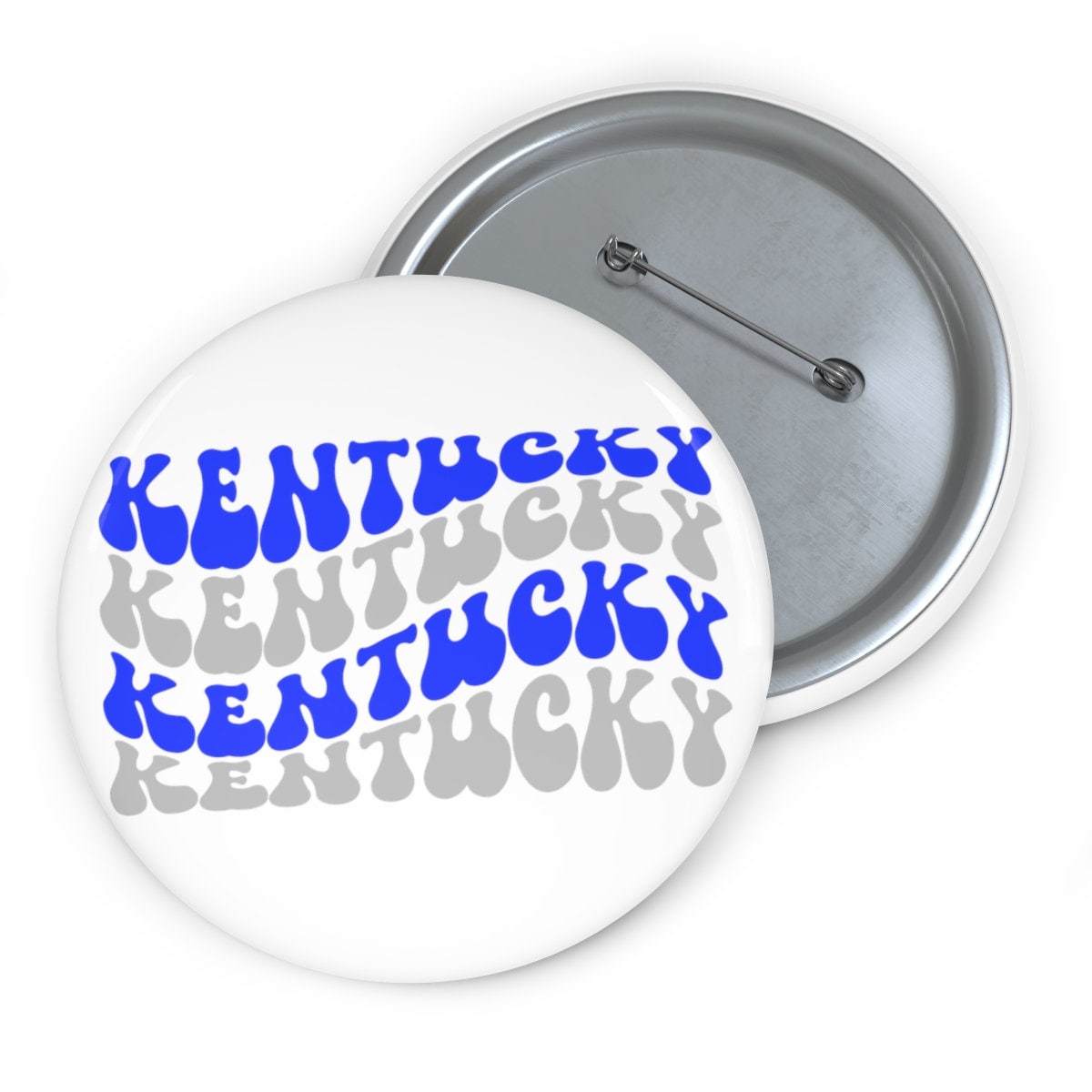 Groovy Kentucky Button | Kentucky Game Day Button | Football Season - Etsy