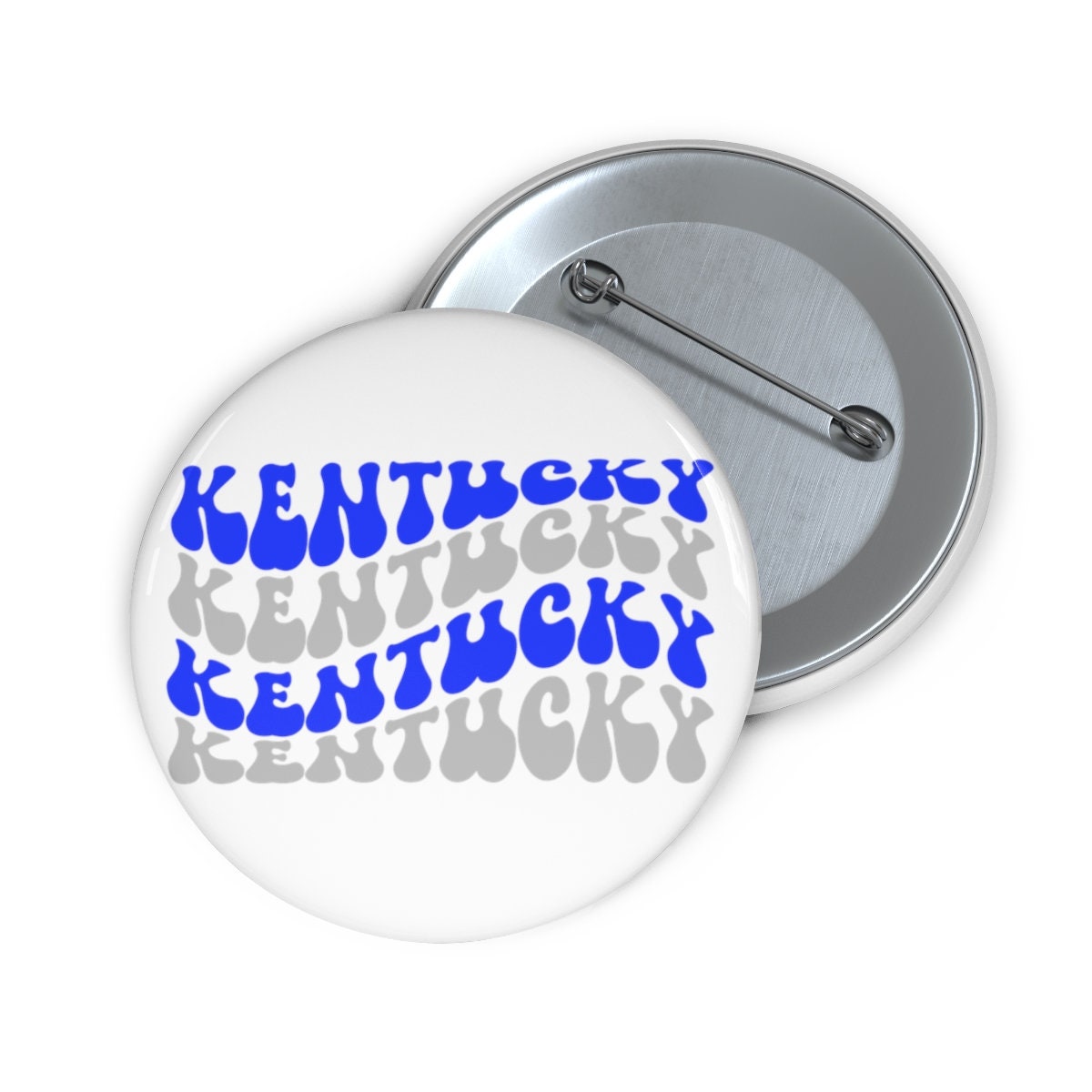 Groovy Kentucky Button | Kentucky Game Day Button | Football Season - Etsy
