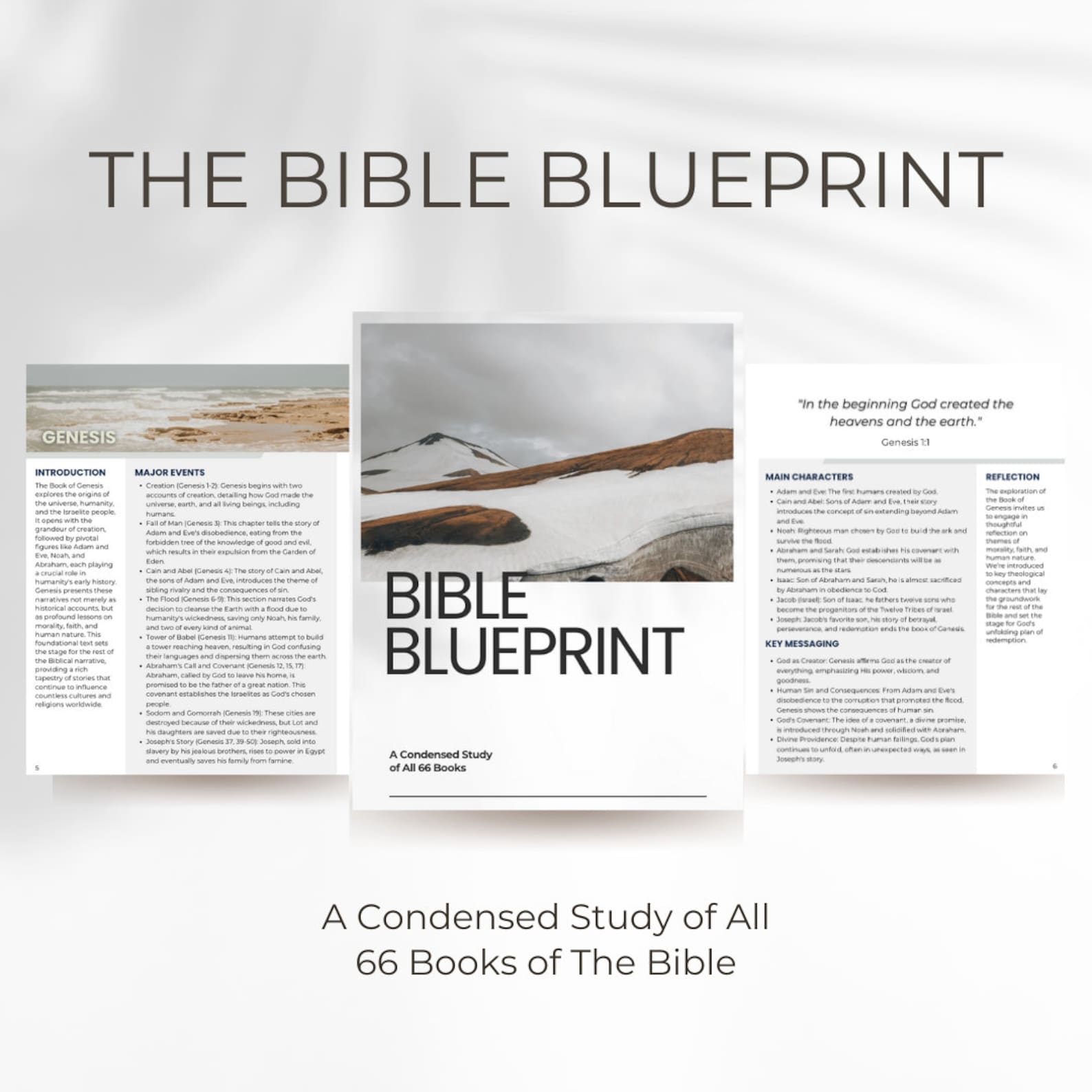 The Bible Blueprint - Full Bible Study and Overview of All 66 Books - Etsy