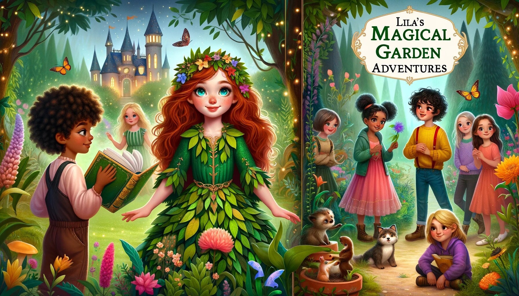 Lila's Magical Garden Adventures - Etsy
