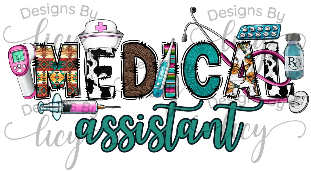 Medical Assistant PNG Western MA - Etsy