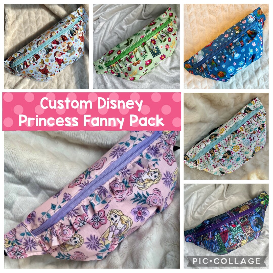 CUSTOM Disney Princess Fanny Pack - Etsy
