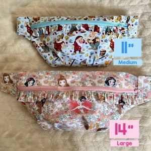 CUSTOM Disney Princess Fanny Pack - Etsy