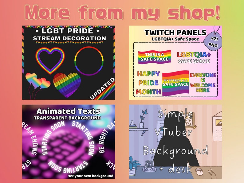 PRIDE ANIMATED BACKGROUND | Cute Pastel Bedroom Lgbt Cozy Ambience Safe ...
