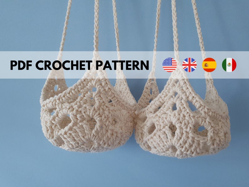 Andrea Plant Hanger PDF CROCHET PATTERN - Etsy