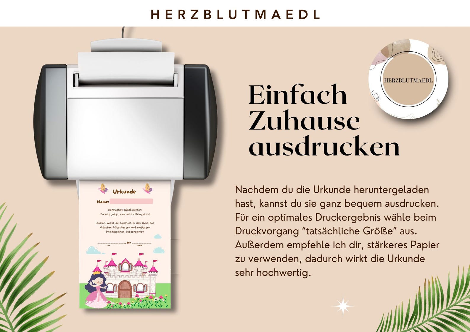 Princess Certificate | Princess Party | Princess Certificates A4 ...