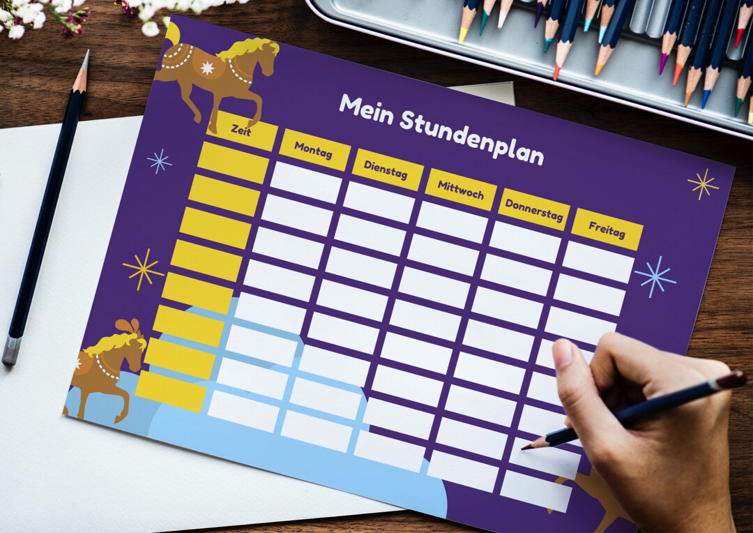 Buy Horse Timetable Munken Premium Paper: High Quality, Printed on Both ...