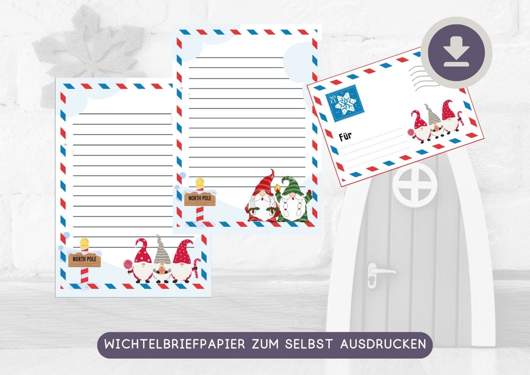 Secret Santa Post Secret Santa Letters Secret Santa Stationery Secret ...